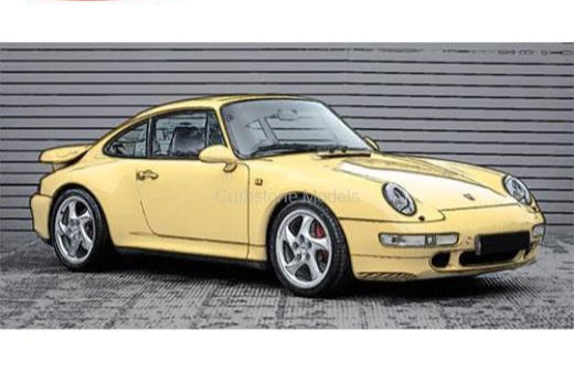 Minichamps 1995 Porsche 911 (993) Turbo Yellow 1:18