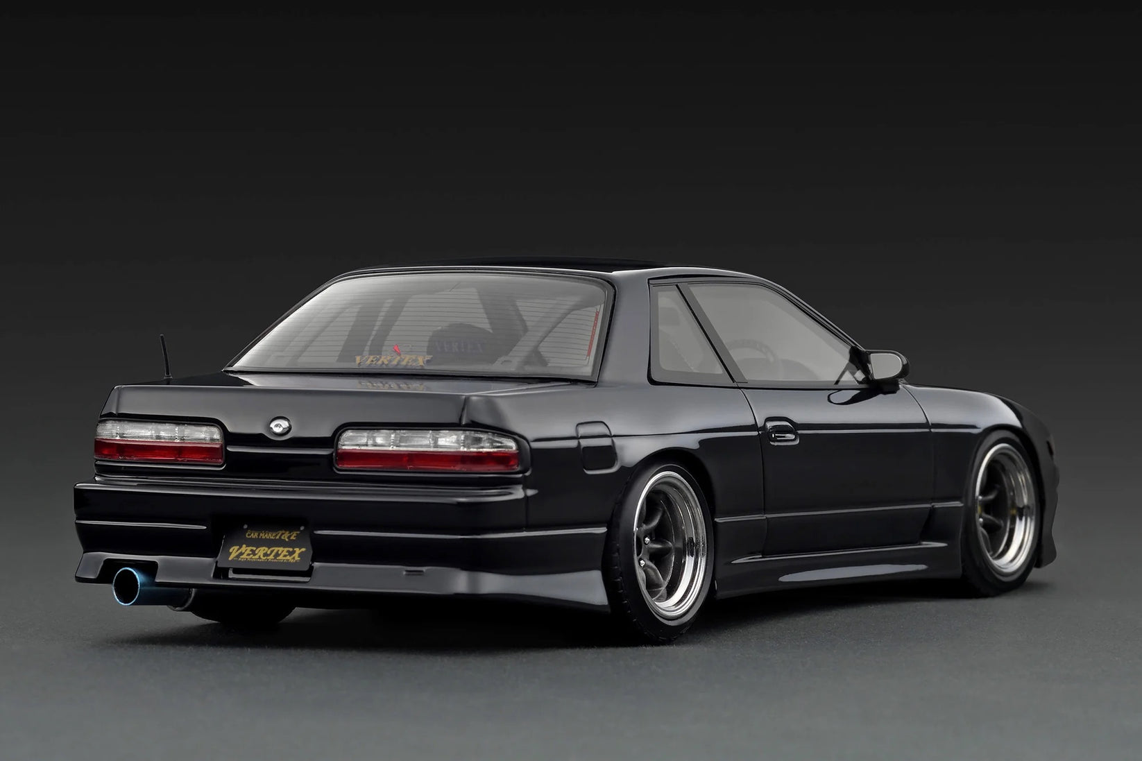 Ignition-Model Nissan Vertex S13 Silvia Black 1:18 – STM Diecast