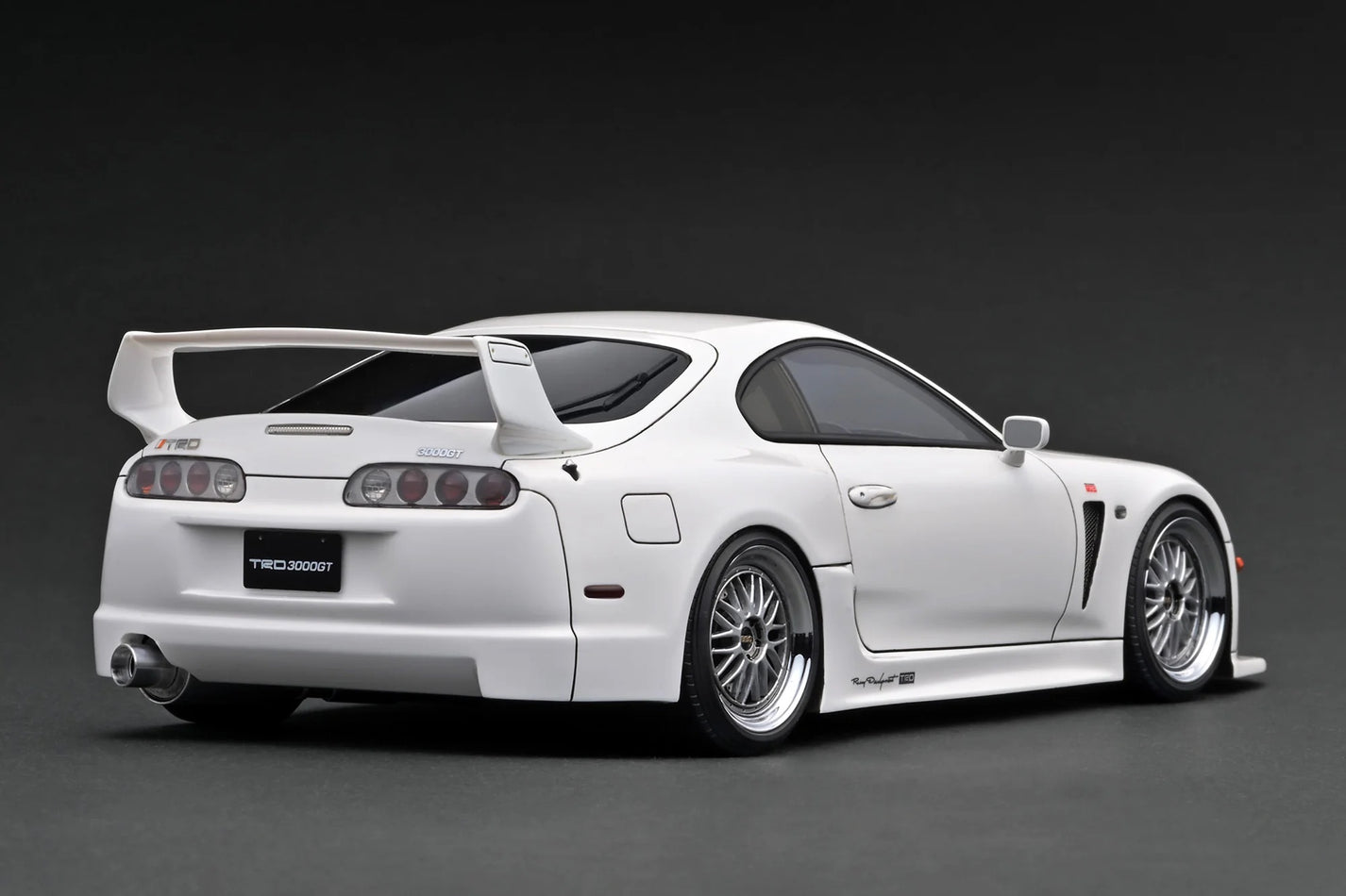 Ignition-Model Toyota Supra Mk4 (A80) TRD 3000GT (BBS LMs) White 1:18 ...
