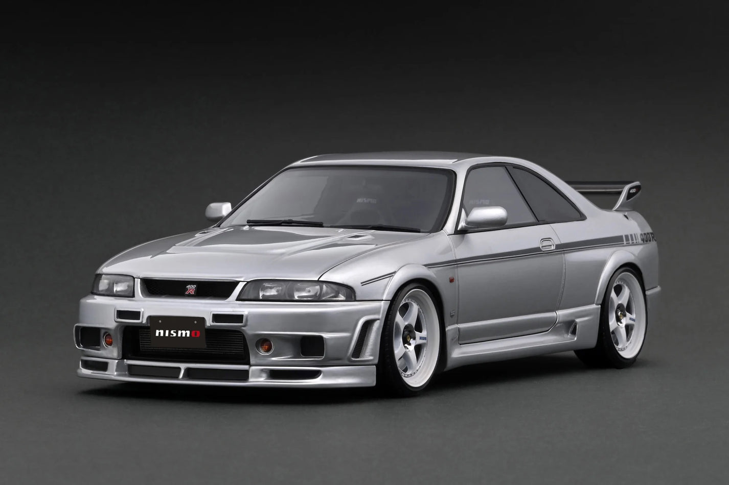 Ignition-Model Nissan Skyline GT-R 400r R33 (BCNR33) RHD Silver 1:18 ...