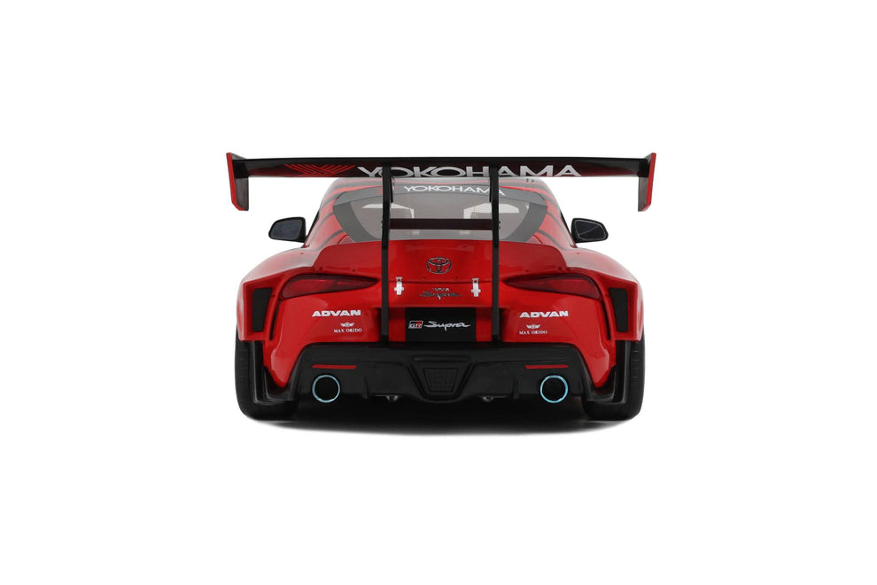 GT Spirit 2020 Toyota GR Supra A90 Advan Livery Red and Black 1:18 ...