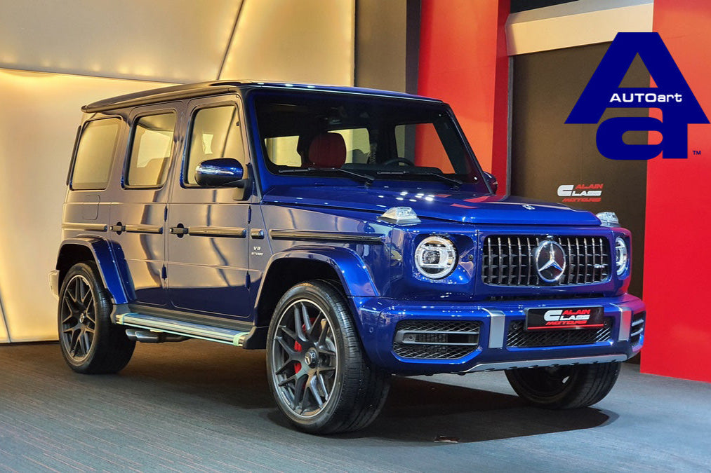 AUTOart 2019 Mercedes-Benz G63 AMG 4x4 G-Class Brilliant Blue Metallic
