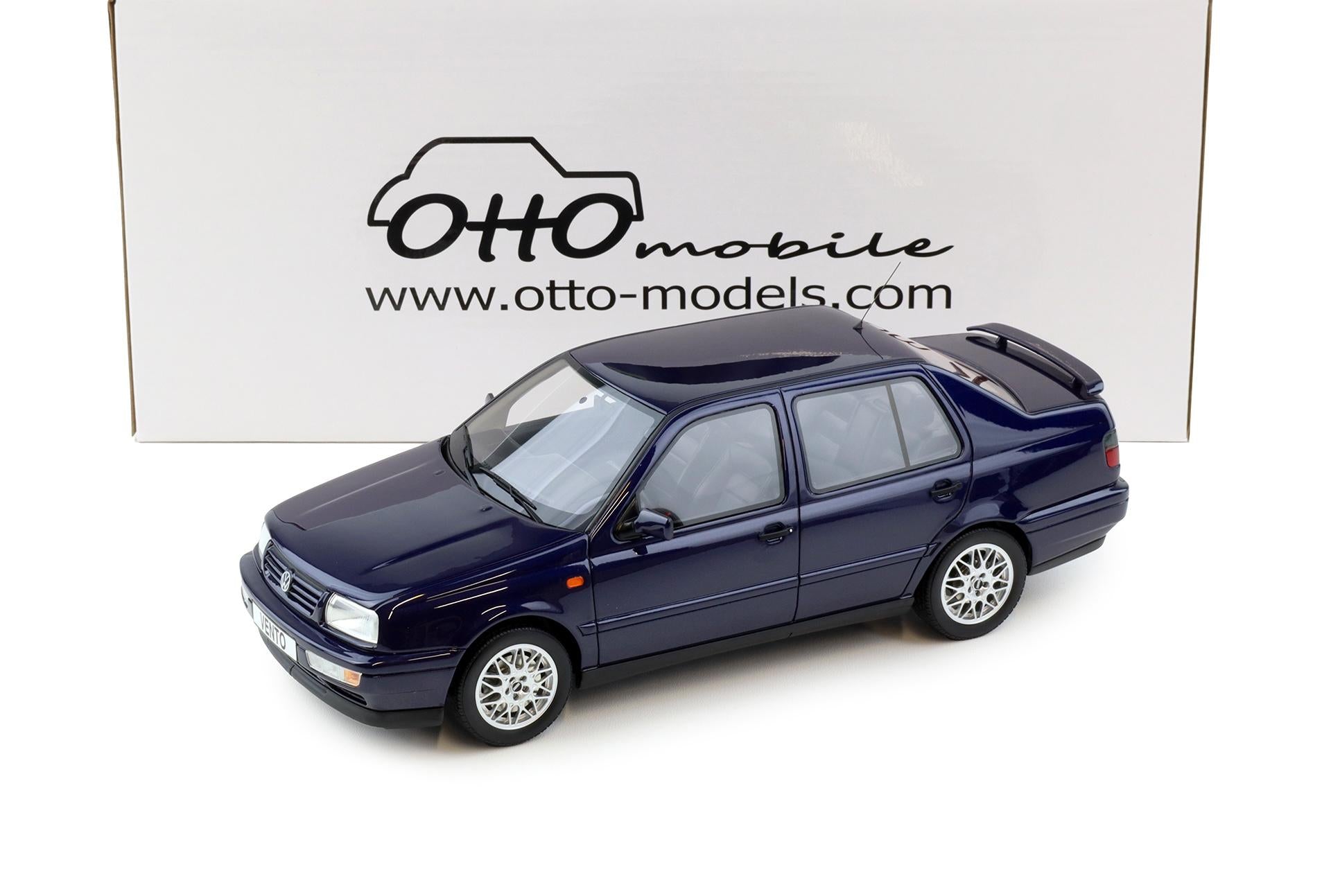Otto 1996 Volkswagen Vento (Jetta) VR6 MK III Mystic Blue Pearl 1:18 ...