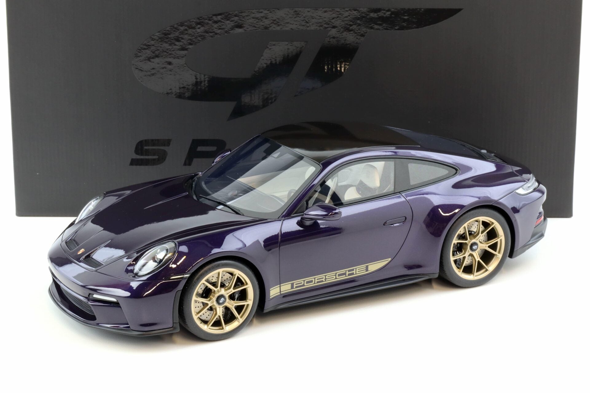 GT Spirit 2021 Porsche 911 992 GT3 Touring Viola Metallic Purple 1:12 ...