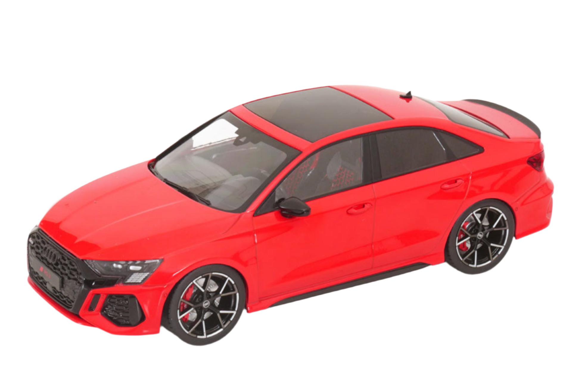 MCG 2022 Audi RS3 Sedan 8Y Tango Red 1:18 – STM Diecast