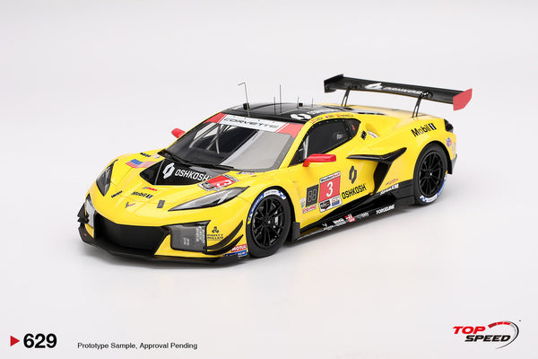 Topspeed Chevrolet Corvette C8 Z06 GT3.R #3 Corvette Racing by Pratt M ...