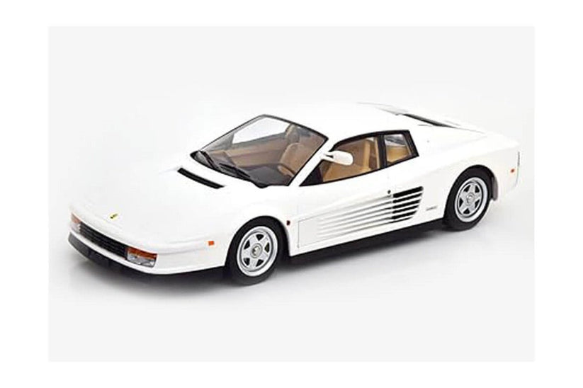 KK Scale Ferrari Testarossa White Monospecchio 1984 US-Version 1:18 ...