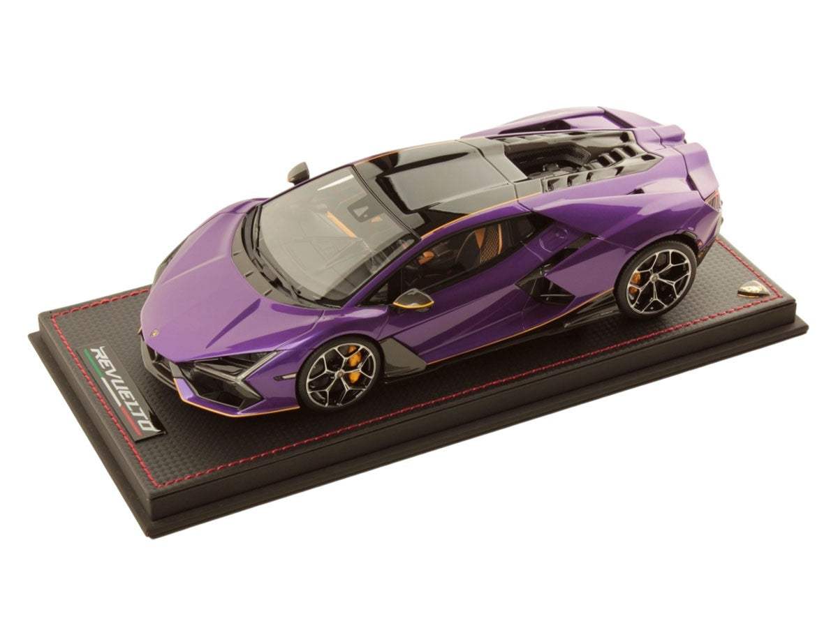 MR Models 2024 Lamborghini Revuelto Viola Pasifae (Purple) 1:18 WITH D ...