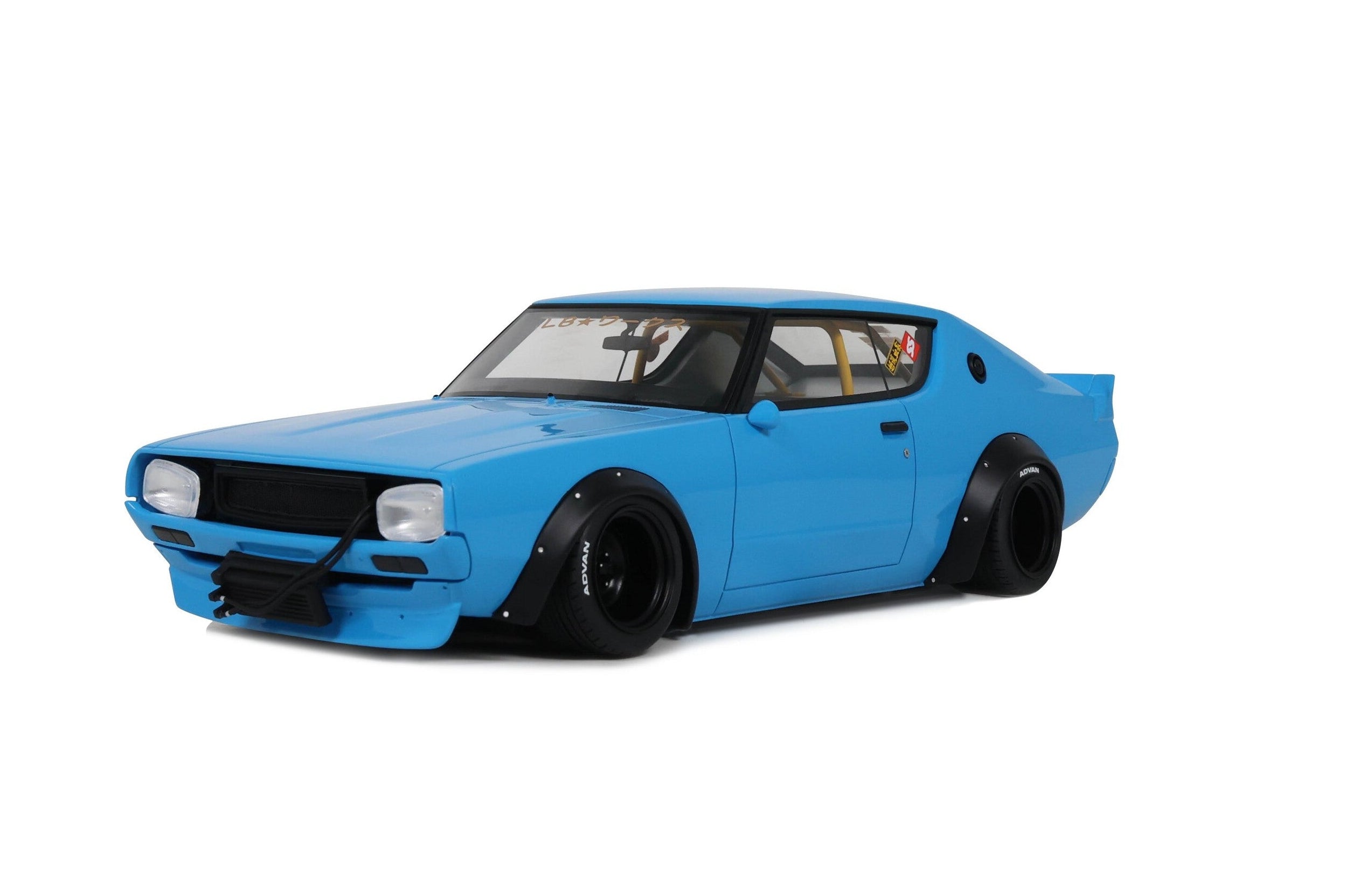 Otto 1971 Nissan Skyline 2000 GT-R (KPGC10) 2024 LB-Works Blue 1:18 ...