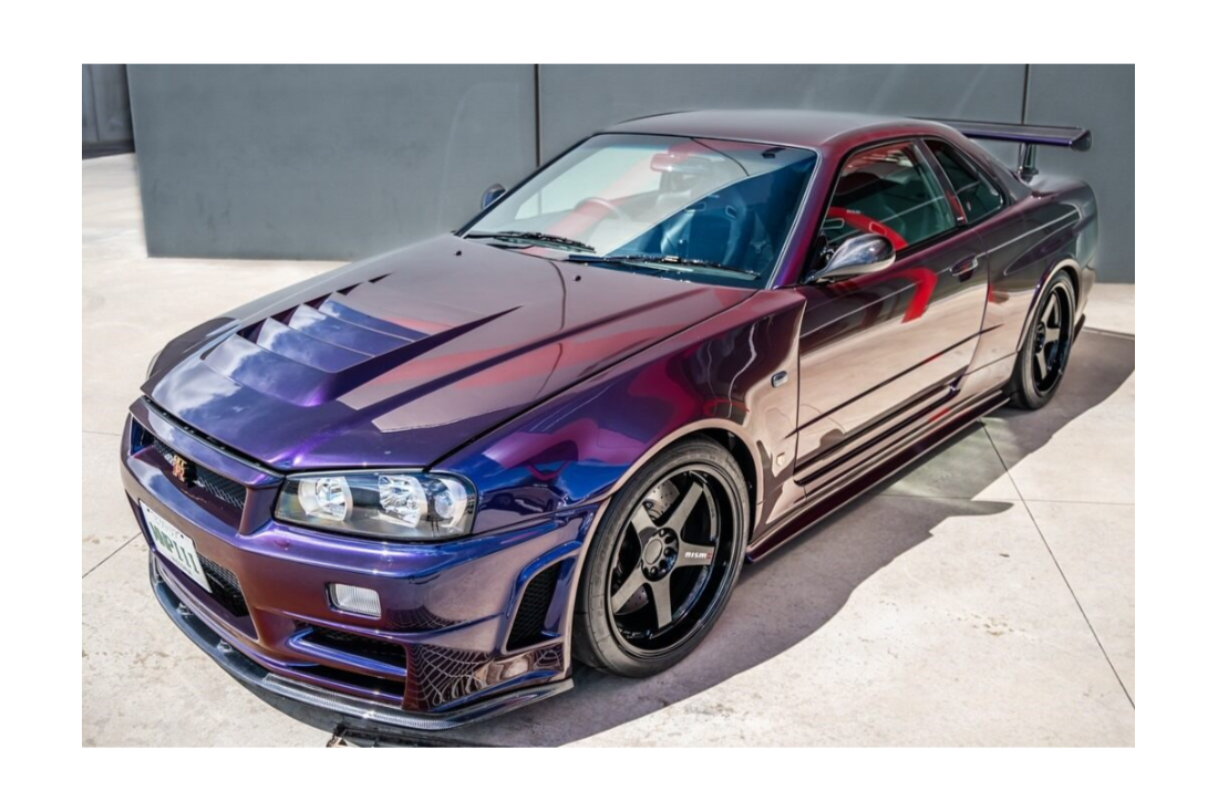 Solido 1999 Nissan Skyline GT-R (R34) Z-tune Midnight Purple 1:18