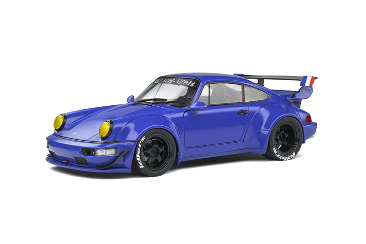 Solido 2017 Porsche 911 (964) RWB Bodykit Champagne Blue 1:18 – STM Diecast