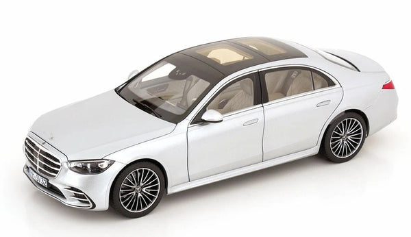 Norev 2021 Mercedes-Benz S-Class AMG (W223) Brilliant Silver Metallic ...