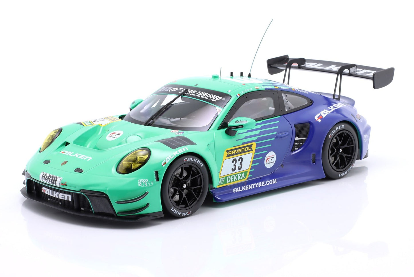 Ixo Porsche 911 992 GT3 R Team Falken Motorsports #33 24hr Nurburgring ...