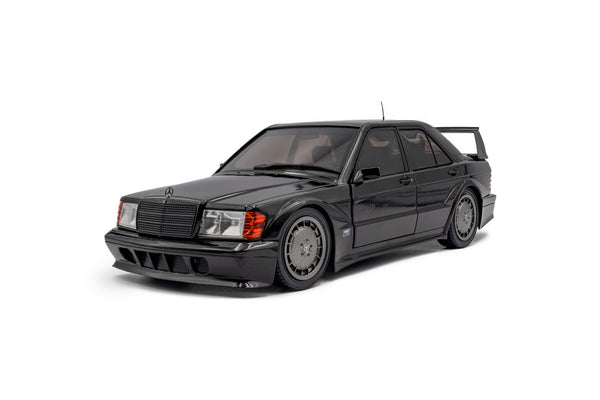 Solido 1990 Mercedes-Benz 190E (W201) EVO II Solido Works Black 1:18 ...
