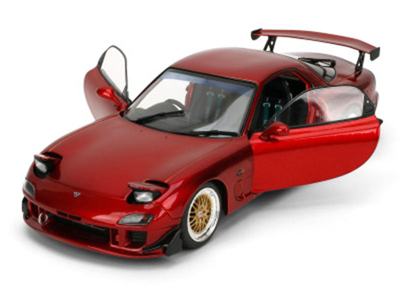 Jada Pink Slips 1999 Mazda RX7 FD Metallic Red 1:18